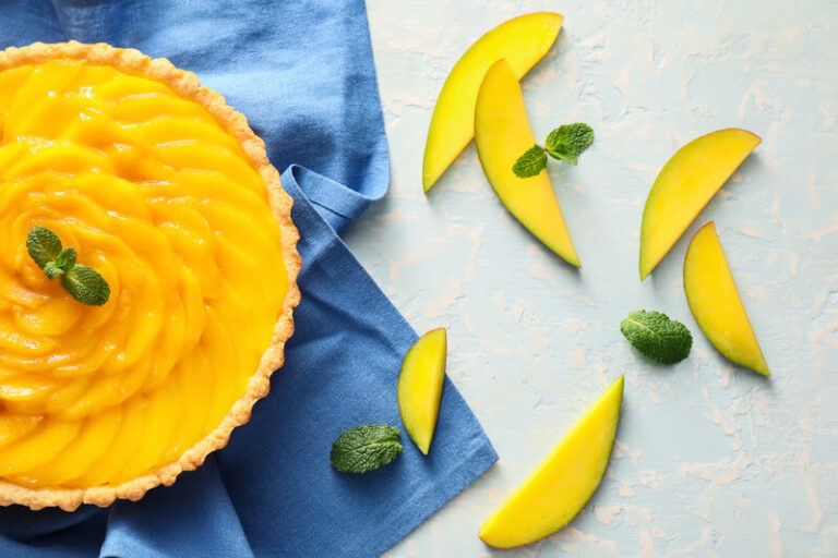 Mango Pie Recipe - Go to the Recipe